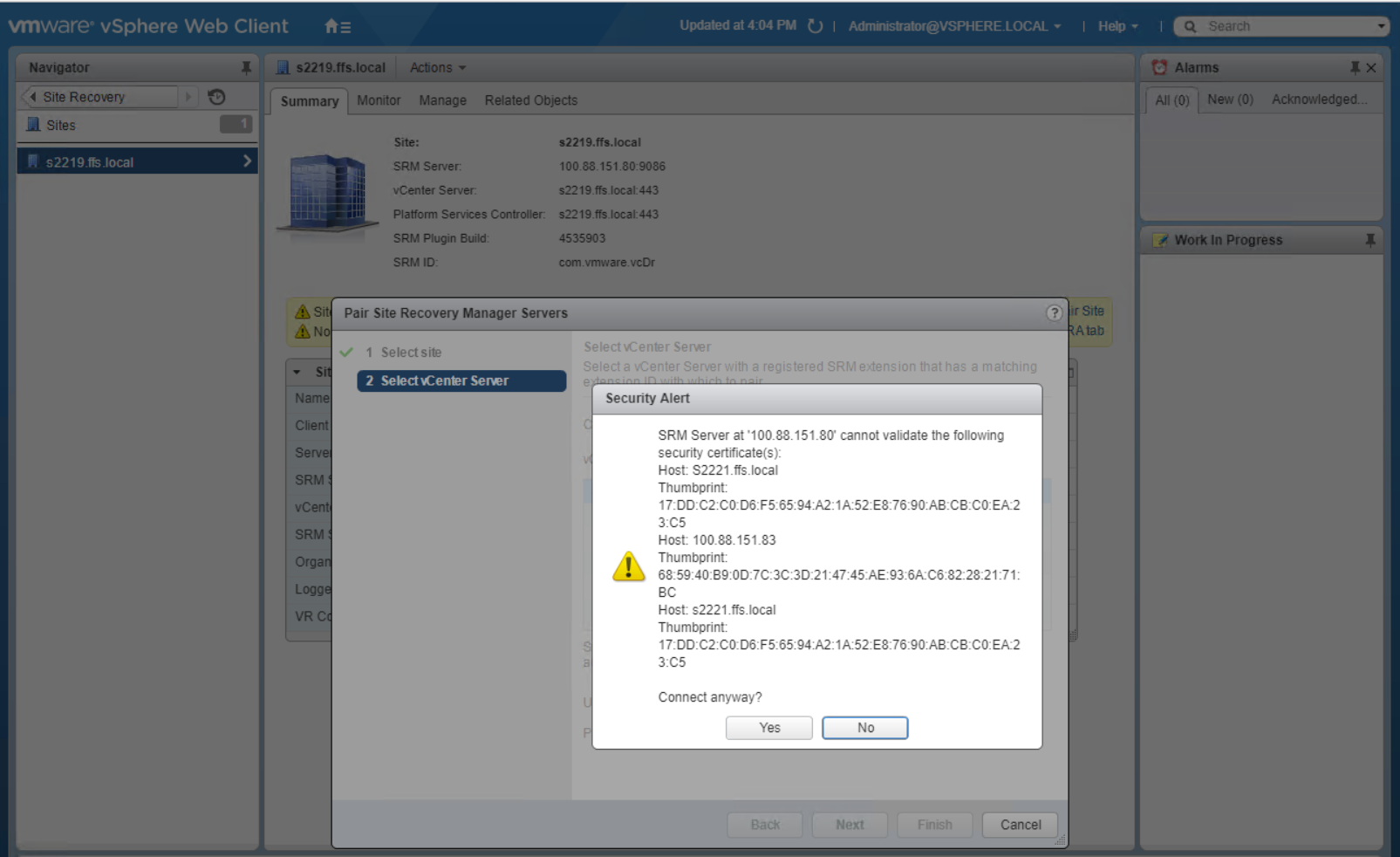 vSphere SRM 6.X Install and configure – Part 1 | Site Title