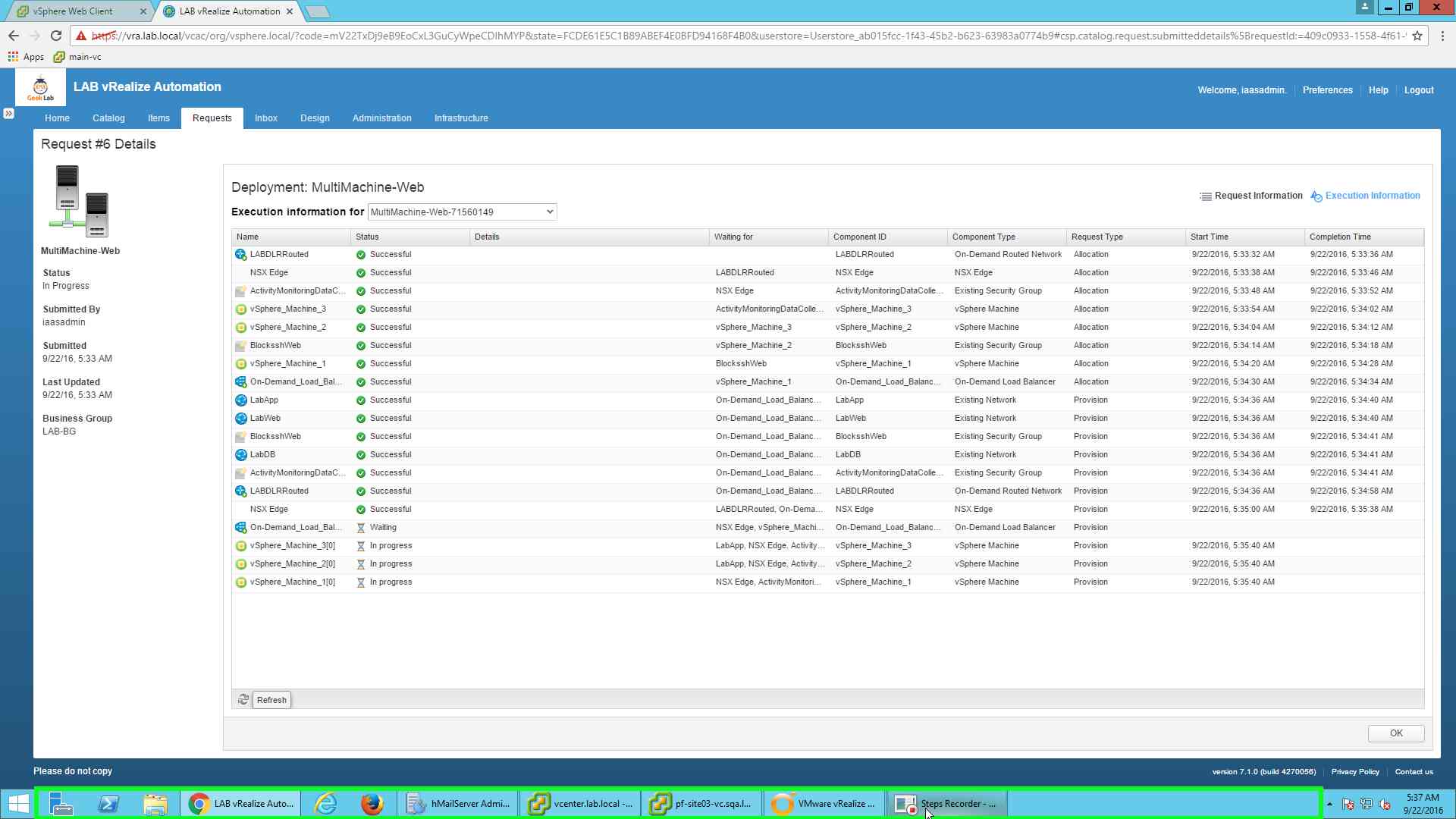 Integrating NSX with vRealize Automation-Part I – peterhoggcloud