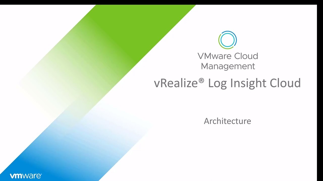 vRealize Log Insight Cloud – Architecture – virtual graveyard