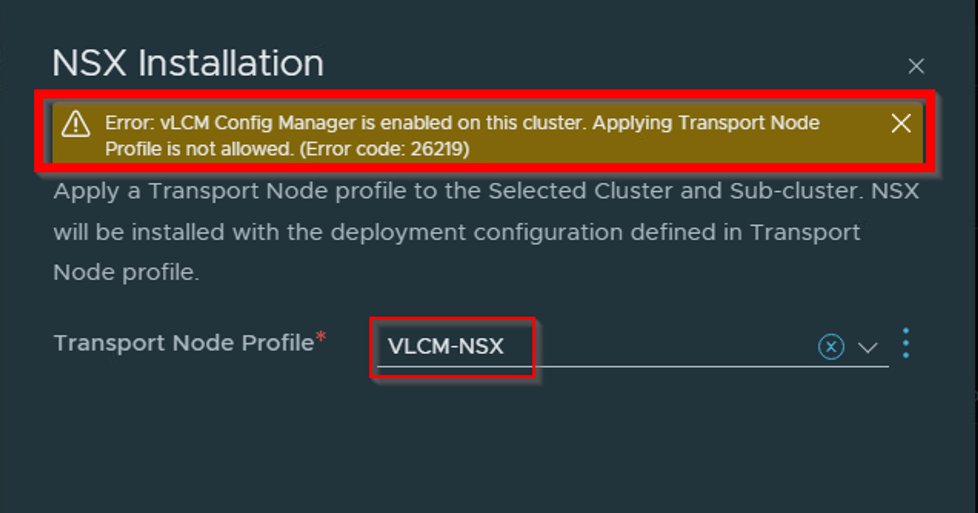 Vsphere Lifecycle Manager Vlcm And Vmware Nsx Virtual Graveyard