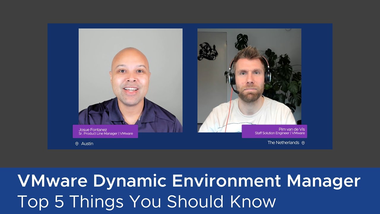 VMware Dynamic Environment Manager: Top 5… – virtual graveyard