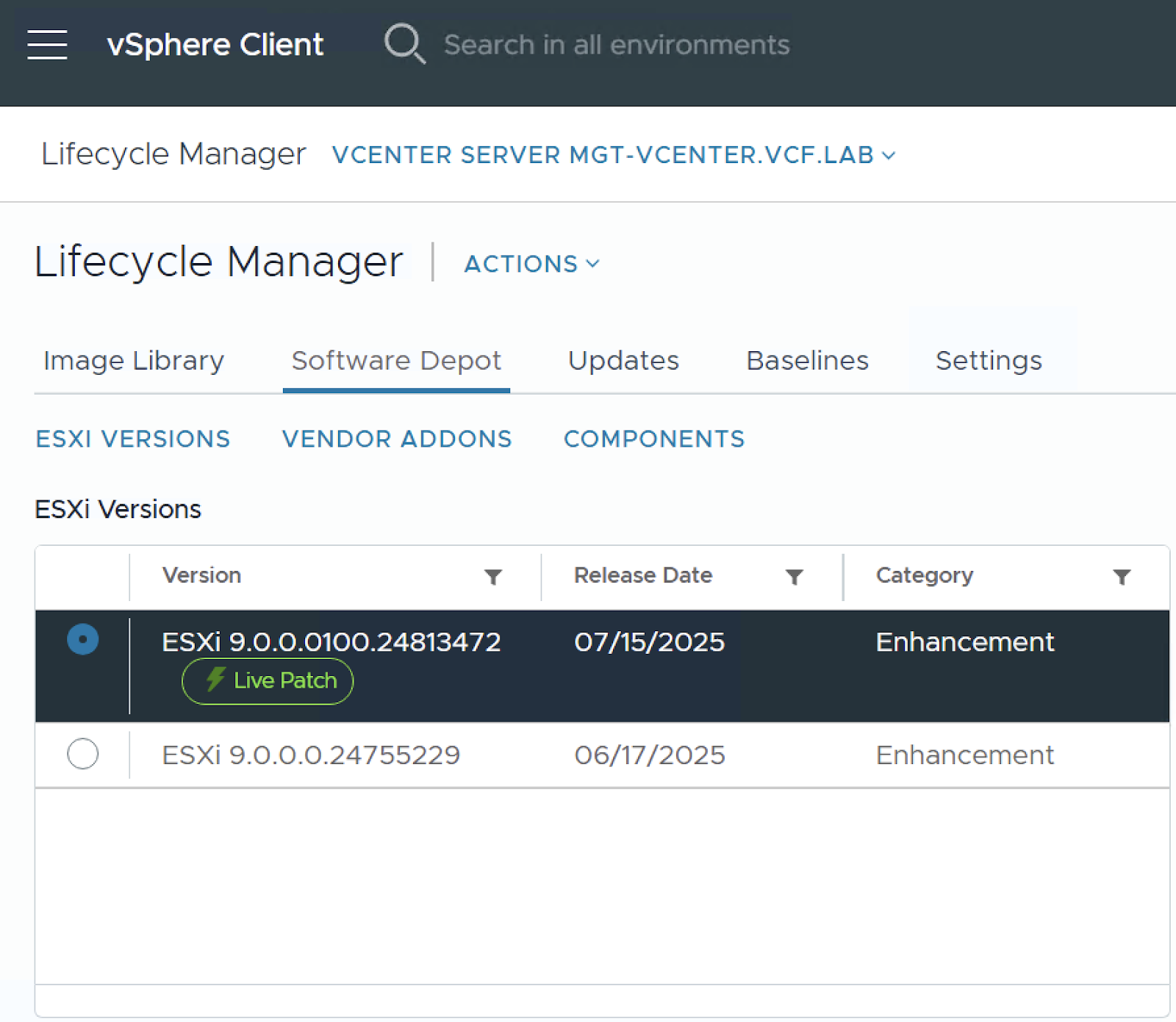 Live patch gets even better in vSphere with… – virtual graveyard