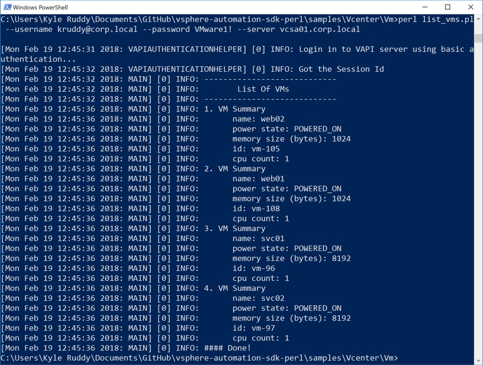 Getting Started with the vSphere Automation SDK… – virtual graveyard