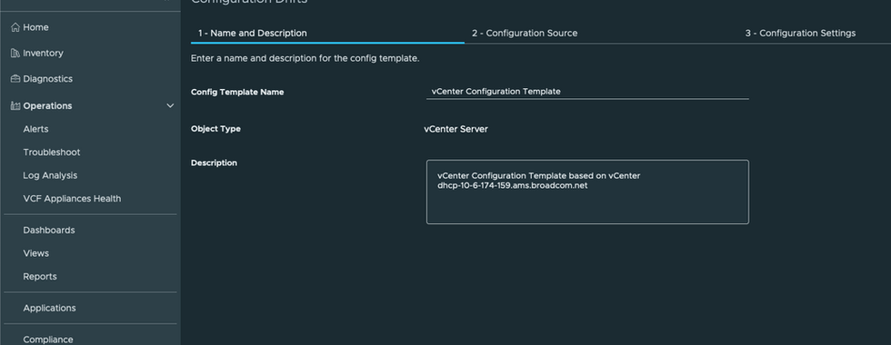 Aria Operations Configuration Drift – virtual graveyard