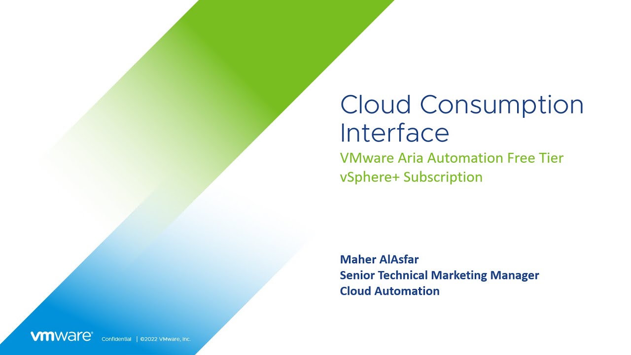 1. Introduction of Cloud Consumption Interface… – virtual graveyard