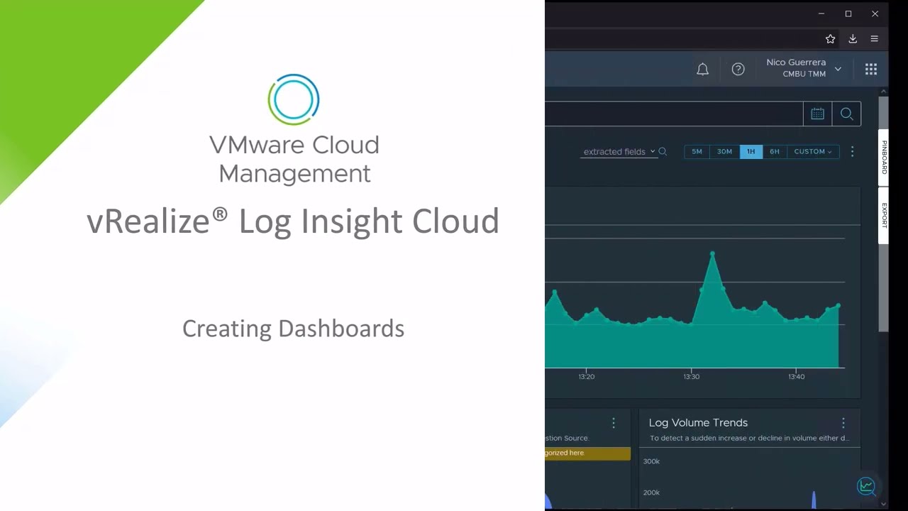 vRealize Log Insight Cloud – Creating Dashboards – virtual graveyard