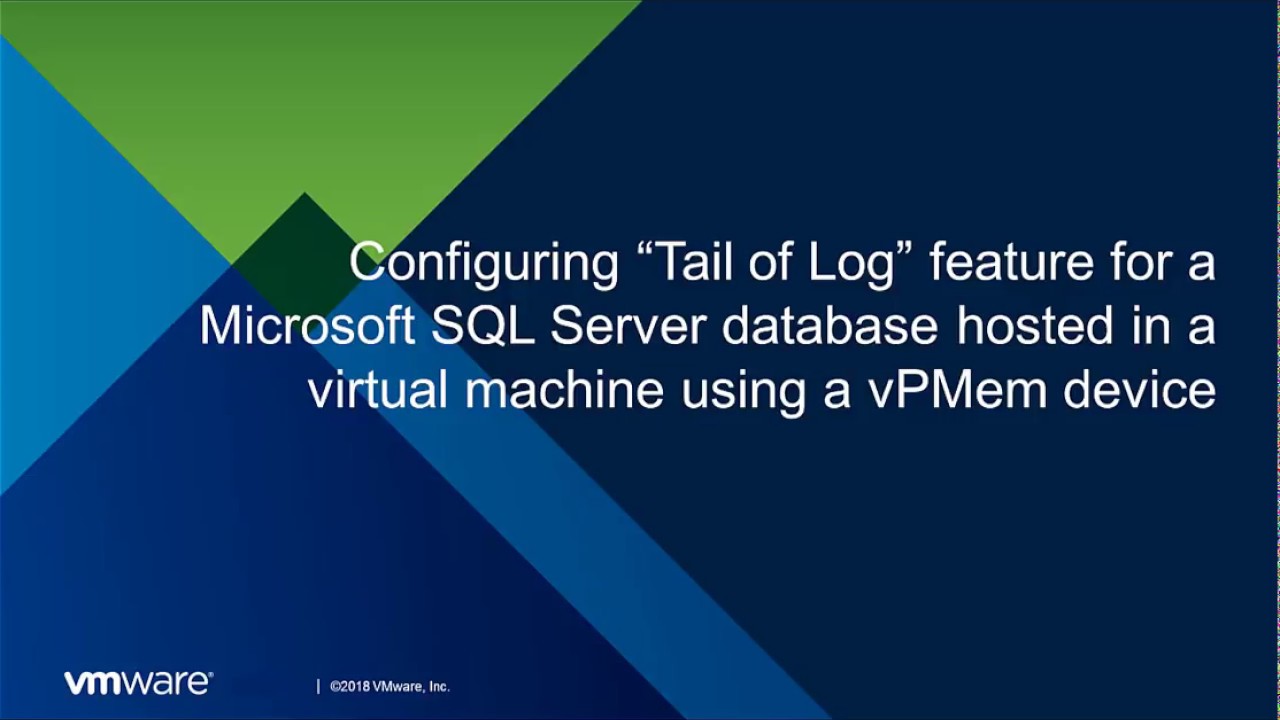 Using PMem for a SQL Server in a VMware VM. – virtual graveyard