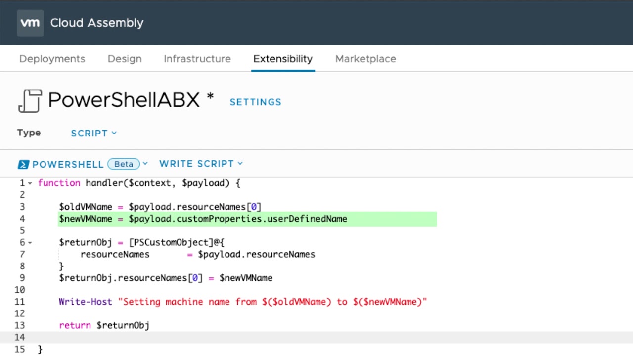 Powershell for ABX in vRealize Automation – virtual graveyard
