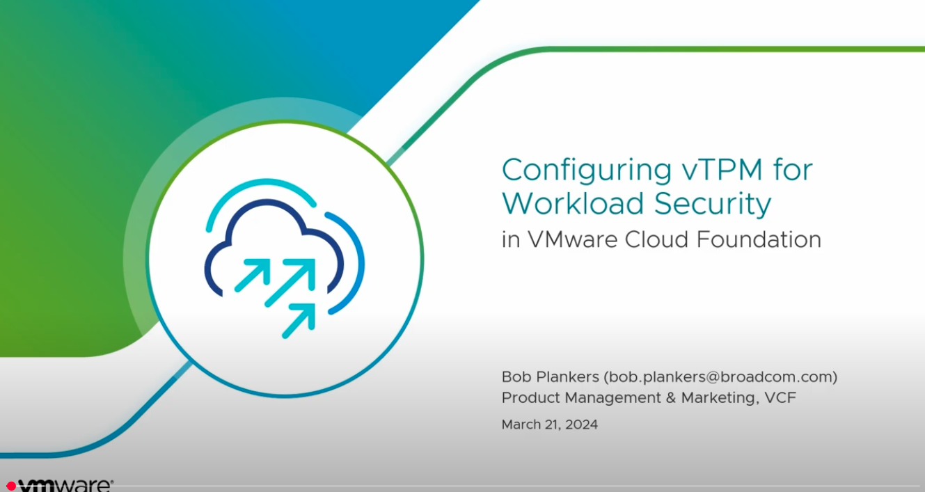 Configuring vTPM for Workload Security – virtual graveyard