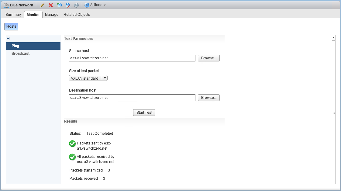 Testing NSX VTEP Communication | vAddicted