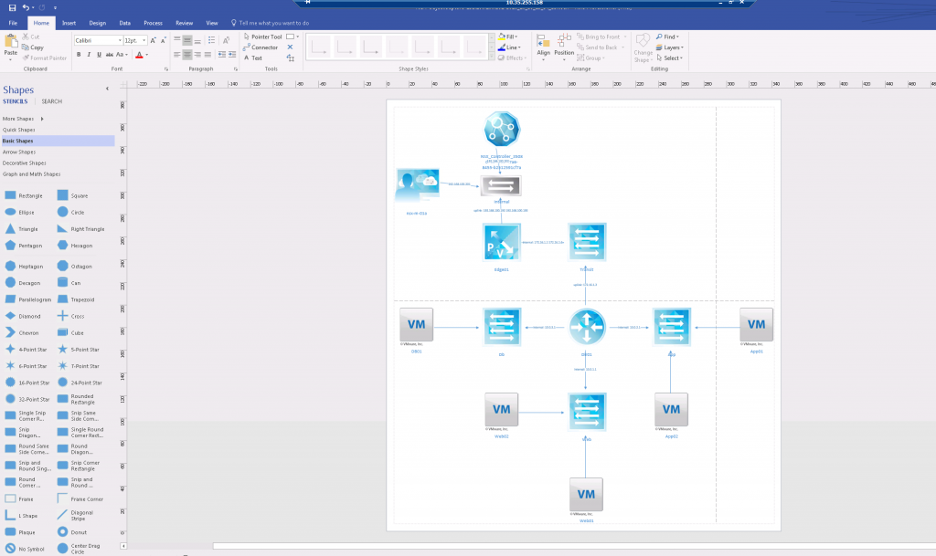 NSX Visio Diagramming Tool | Virtualisatieadvies