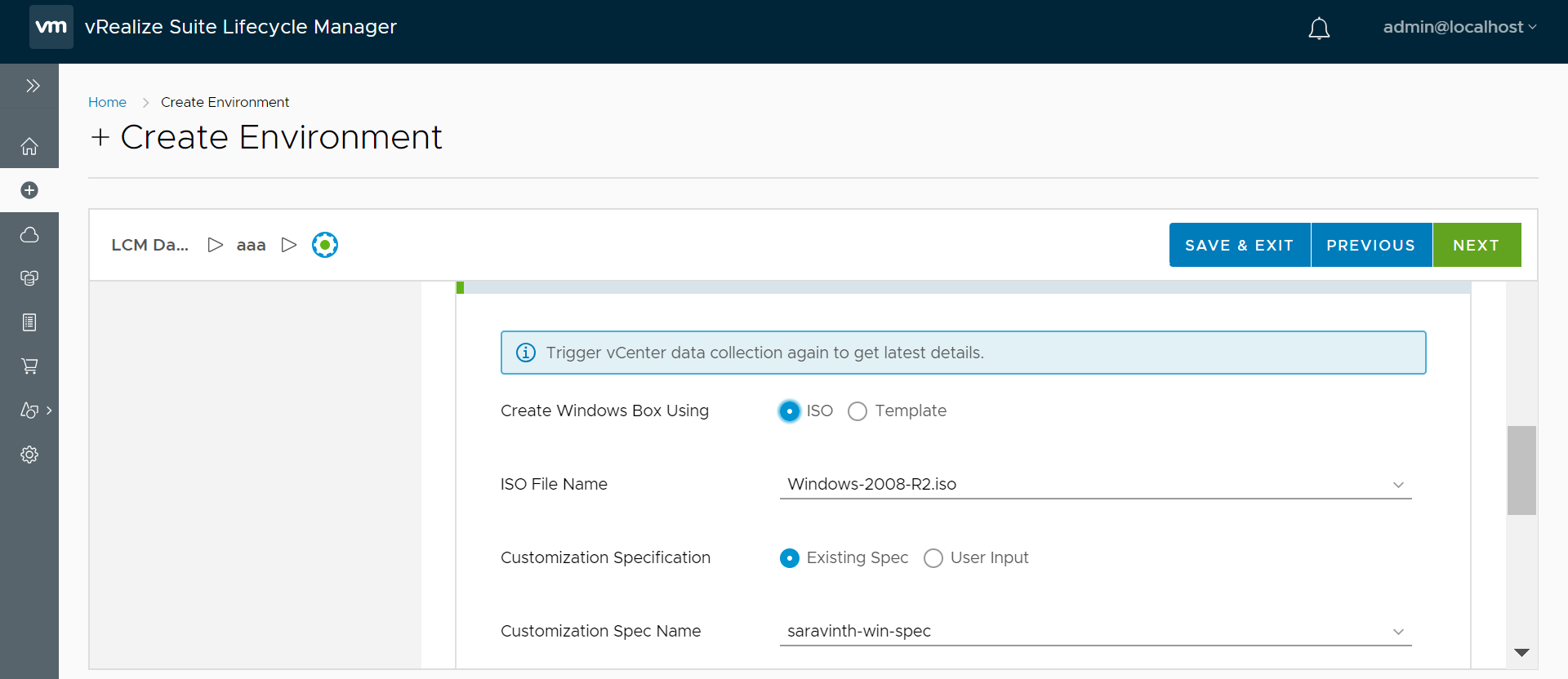 vRSLCM 2.0 – Simplifying vRA Windows Deployment – DanMar VMware Blog