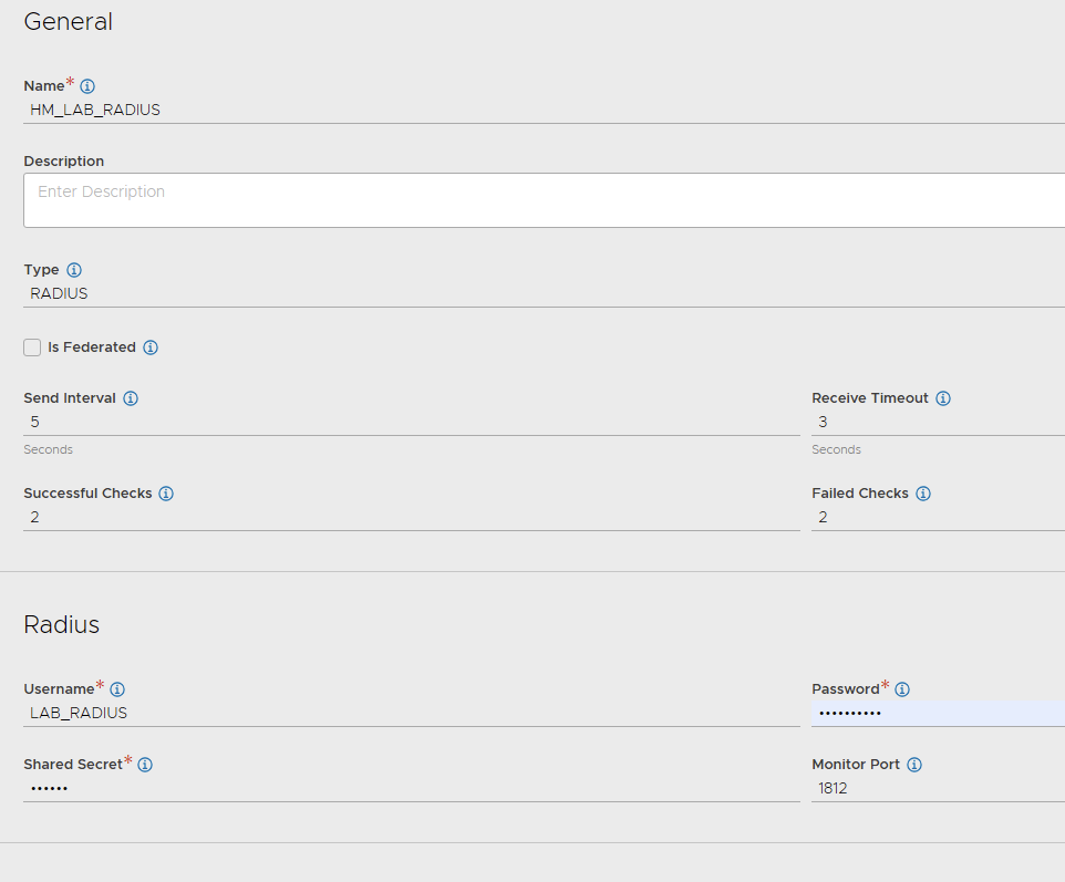 Loadbalancing RADIUS on NSX ALB part 2 -… – virtual graveyard