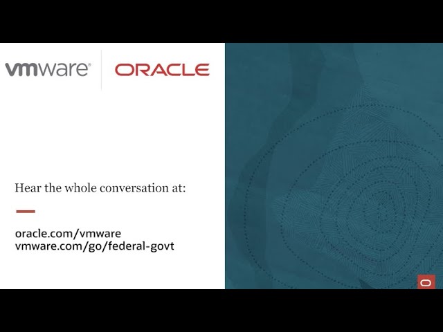 Teaser — Oracle Cloud VMware Solution – Ready… | Virtualisatieadvies