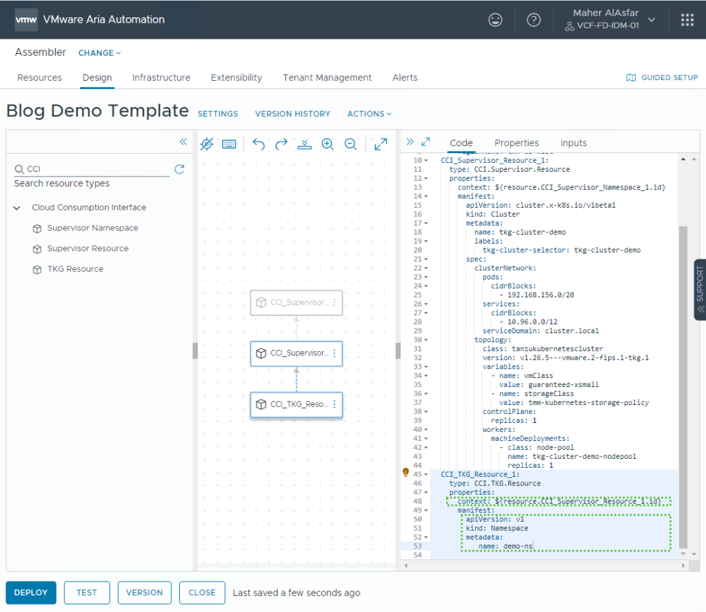 VMware Cloud Foundation Automation –… – virtual graveyard