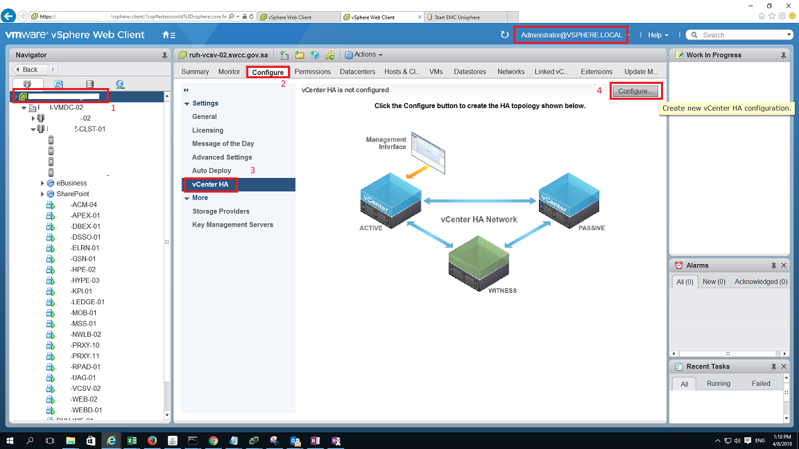 vCenter High Availability | Step by Step – DanMar VMware Blog
