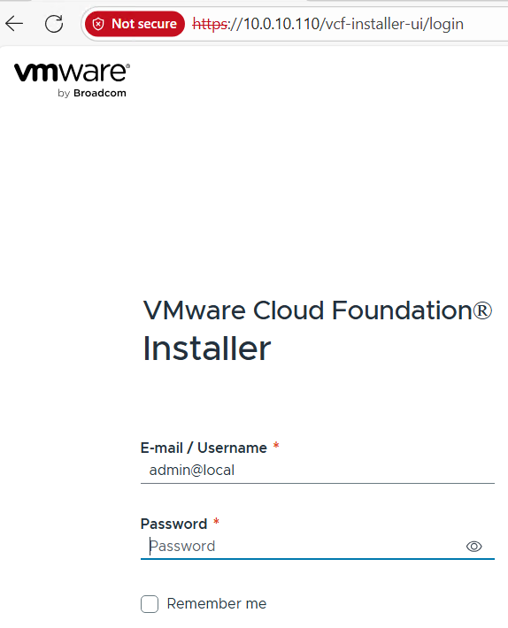 VMware Workstation Gen 9: Part 7 Deploying VCF… – virtual graveyard