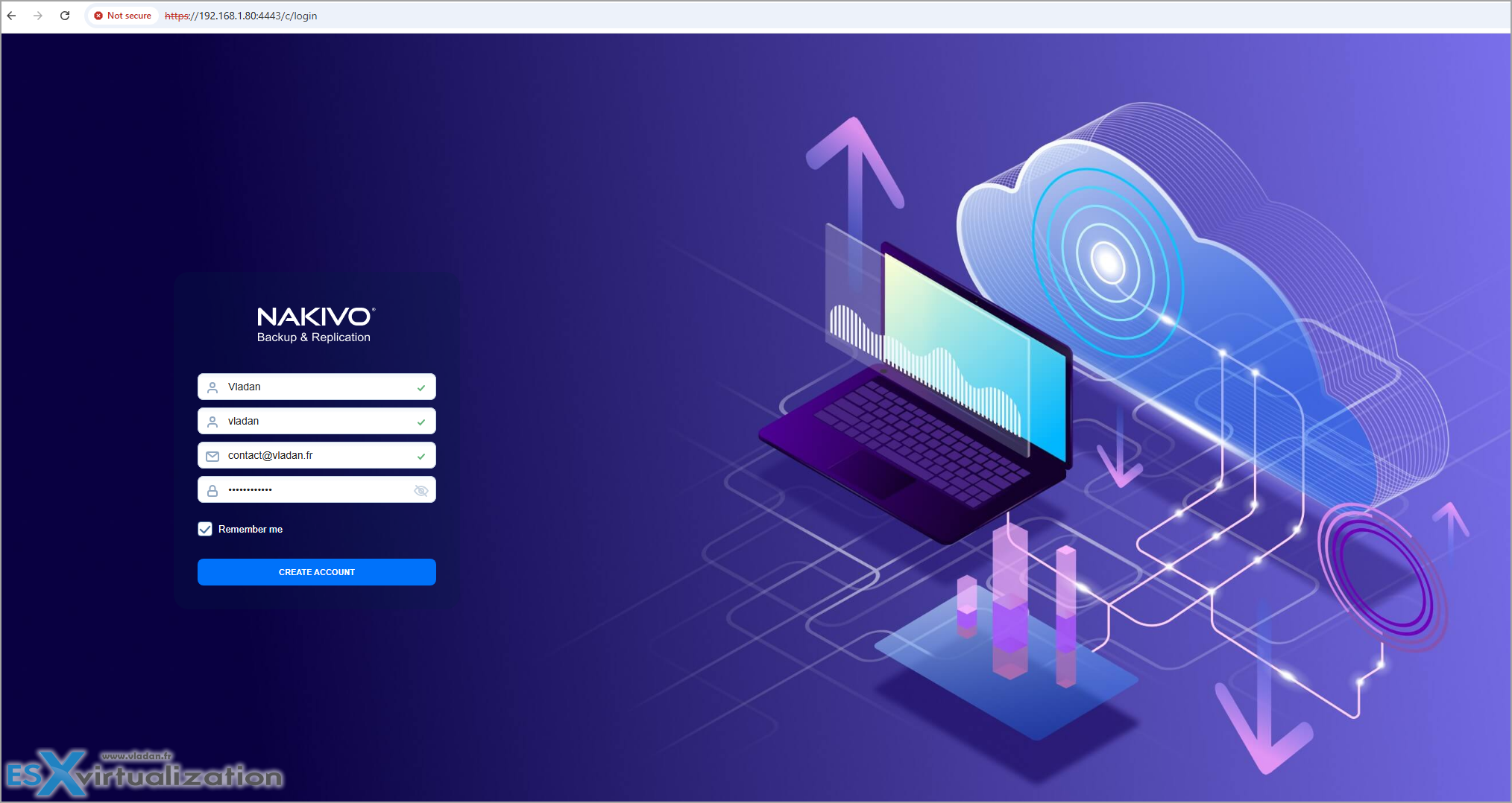 Deployment OVA and Installation of Nakivo… – virtual graveyard