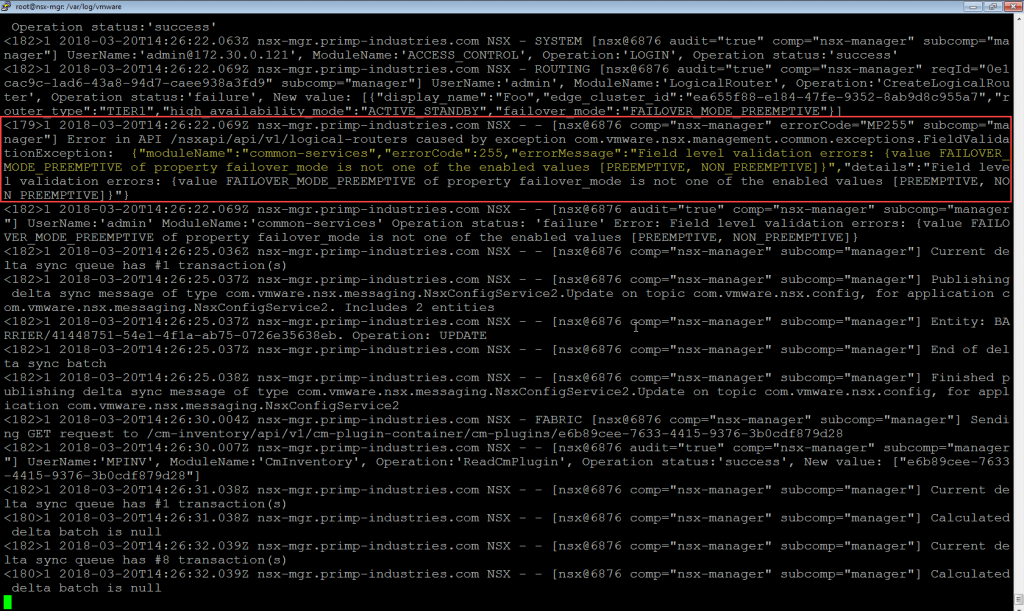 How To Troubleshoot Nsx T Api Errors When Using Jperformerblogsite 