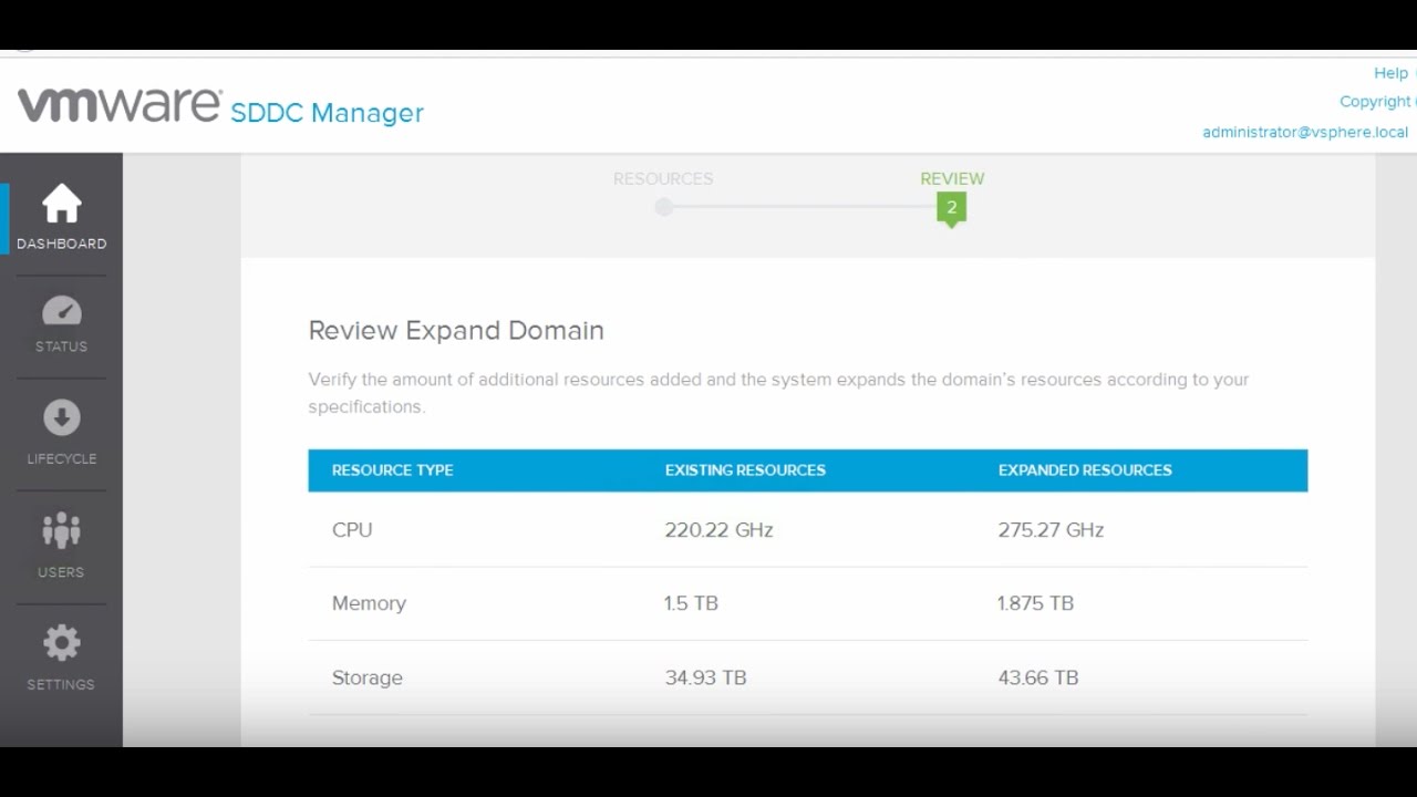 VMware Cloud Foundation – Expand Workload Domain | virtualsheng.com | @virtualsheng