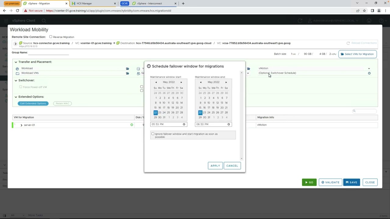 VMware HCX Workload Migration for Google Cloud… – virtual graveyard