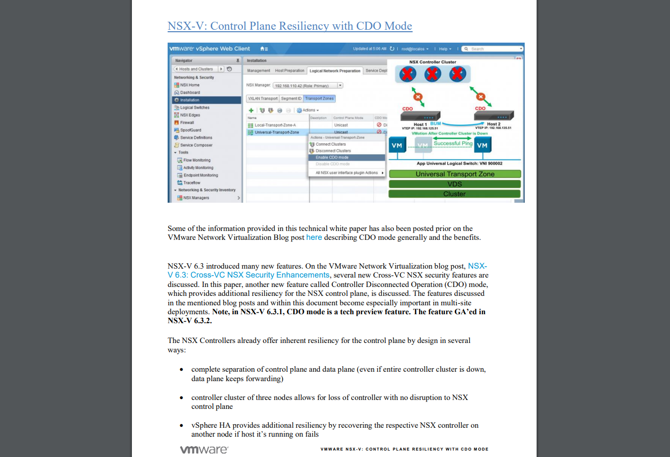 Here is a document for VMware NSX-V: Control… | JPerformer_blog_site