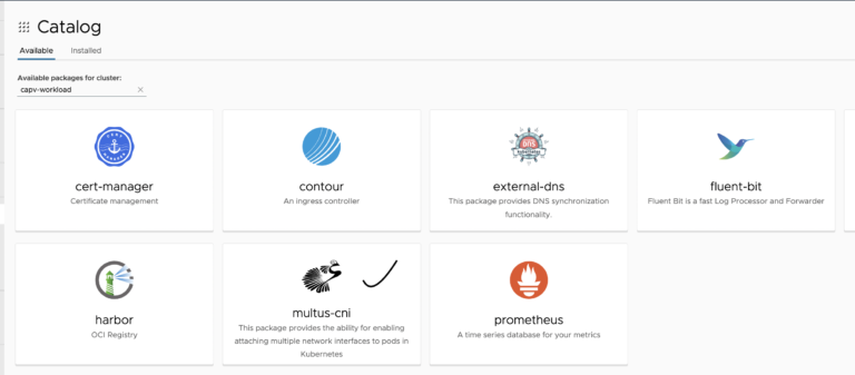 Install Multus-Cni Using TMC Catalog | JPerformer_blog_site
