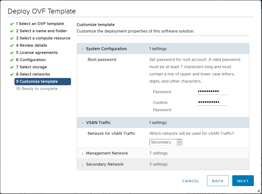 VMware vSAN 7.0 Witness Appliance Deployment – virtual graveyard