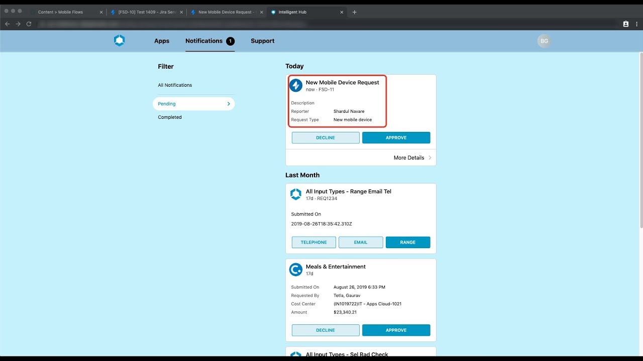Workspace One Intelligent Hub