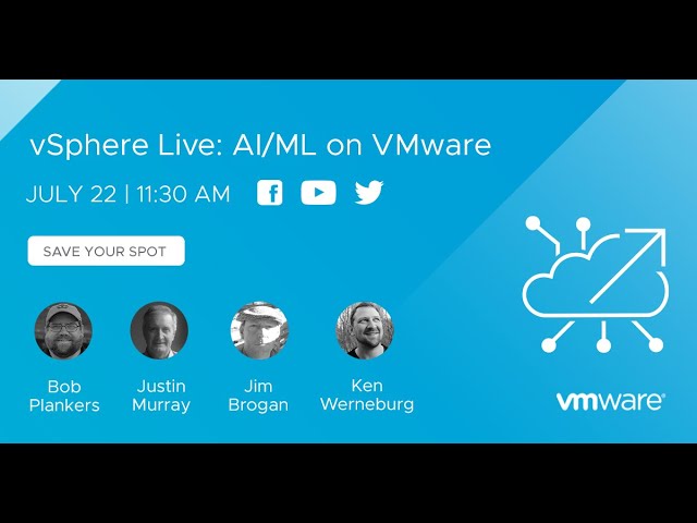 vSphere LIVE: AI/ML on VMware – virtual graveyard