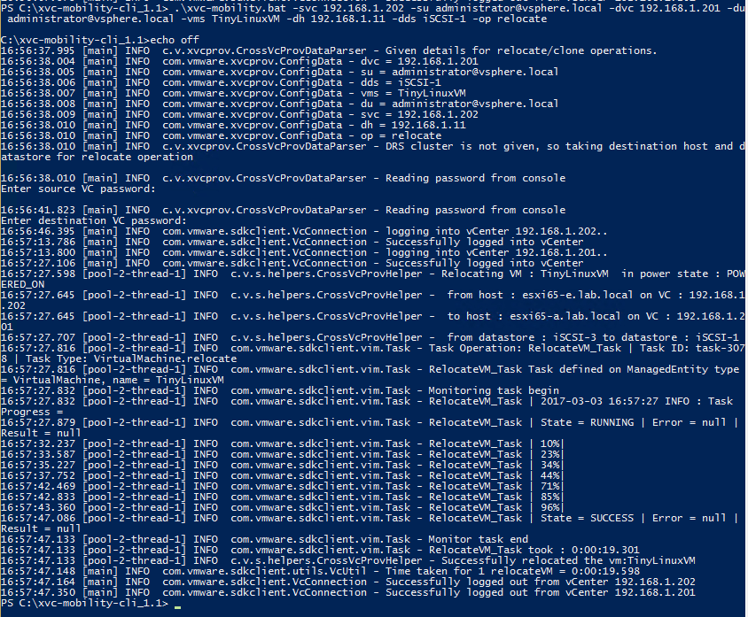Cross vCenter VM Mobility – CLI – Another cool… | JPerformer_blog_site