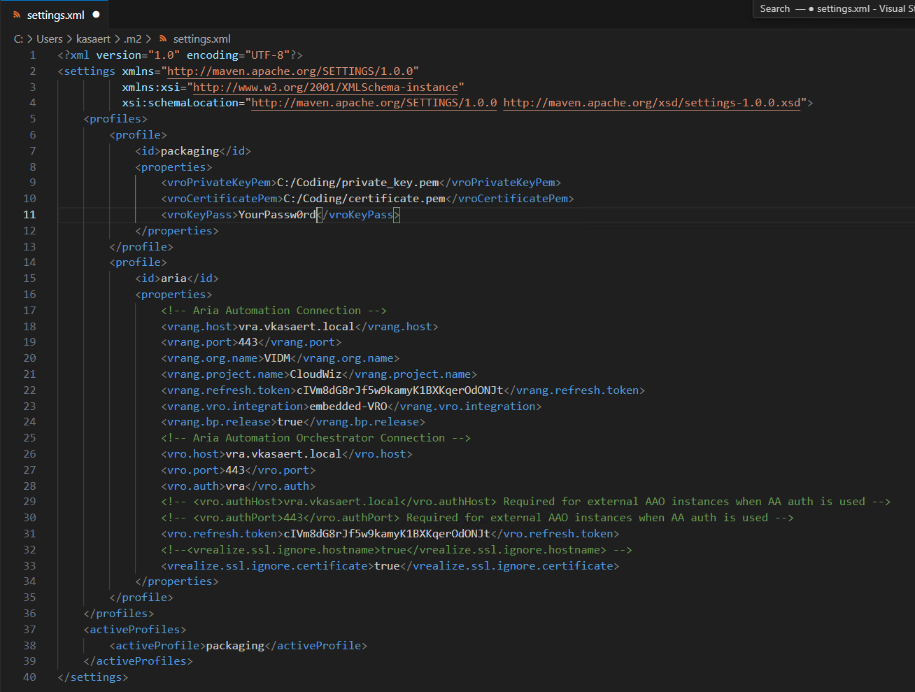 Configure your windows workstation for Aria… – virtual graveyard