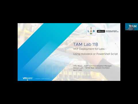 TAM Lab 118 – VCF Deployment for Labs – Using… – virtual graveyard