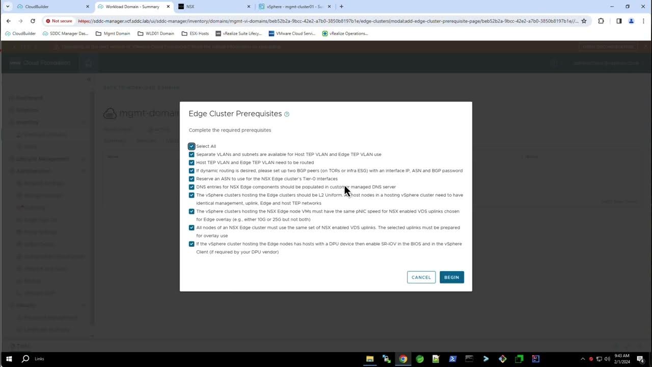 VMware Cloud Foundation – Deploy NSX Edge Cluster – virtual graveyard VMware Cloud Foundation – Deploy NSX Edge Cluster – virtual graveyard