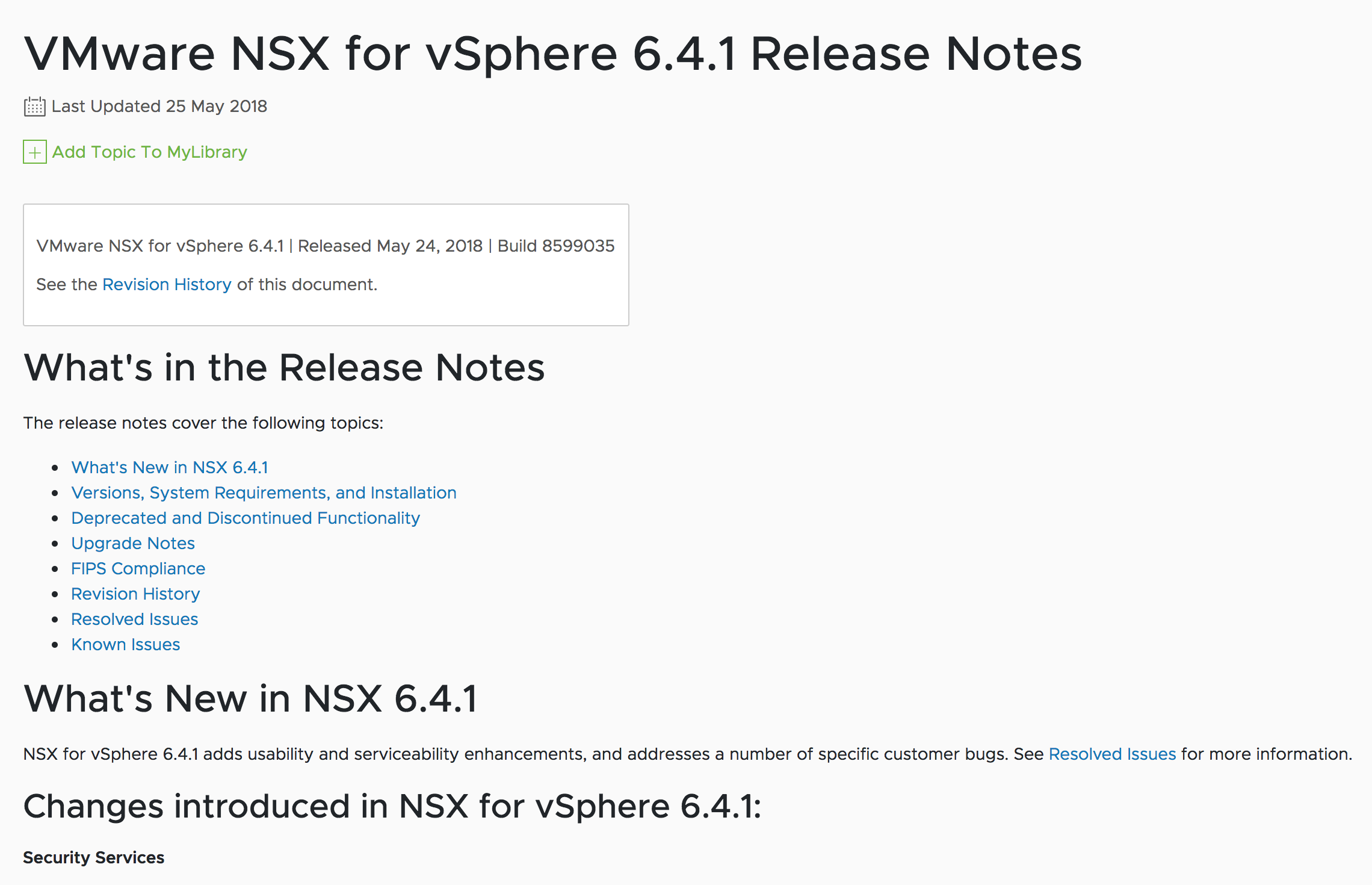 VMware NSX for vSphere 6.4.1 Release Notes | virtualsheng.com ...