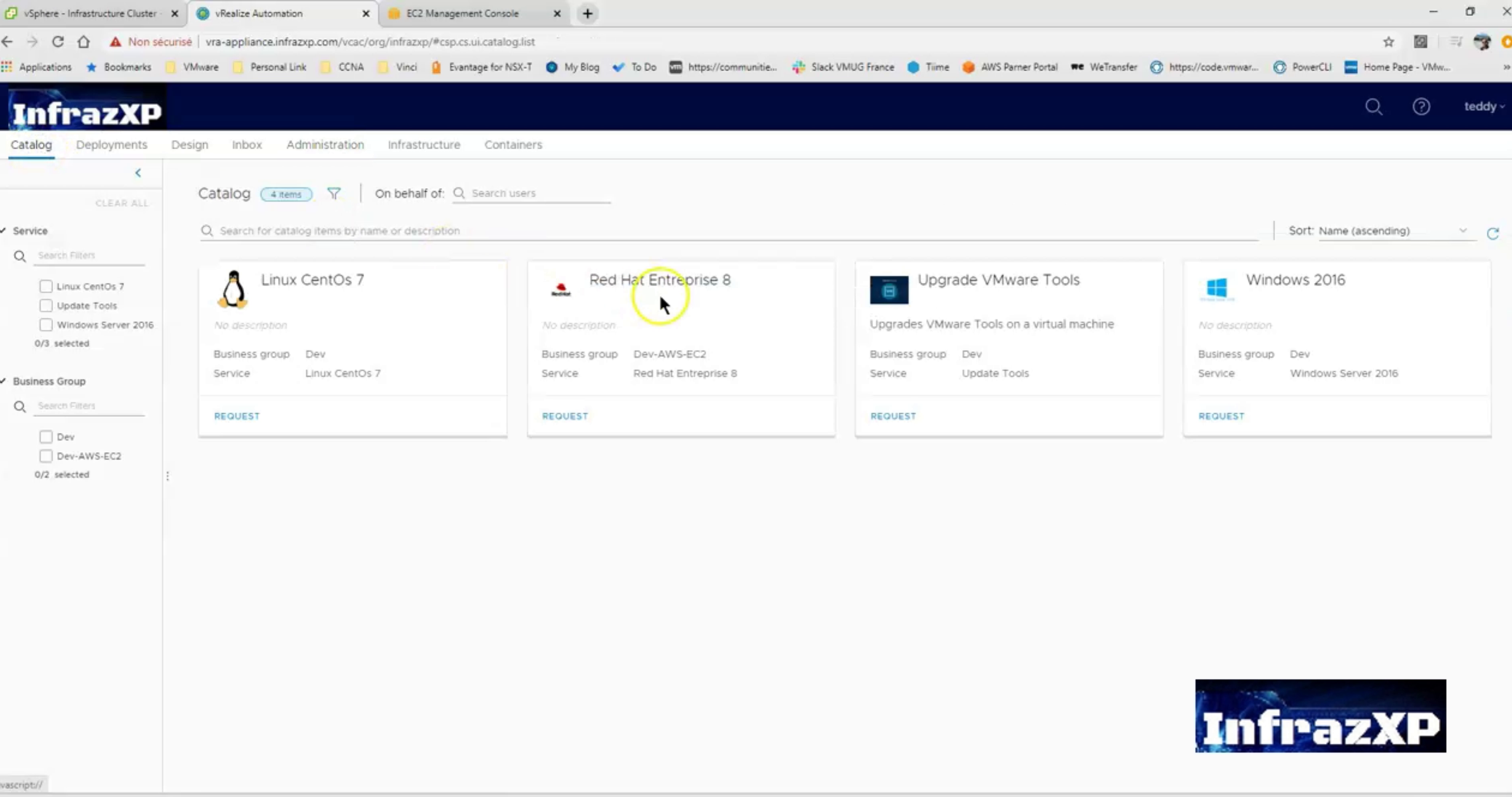 How to provision workloads to AWS with vRealize… – virtual graveyard