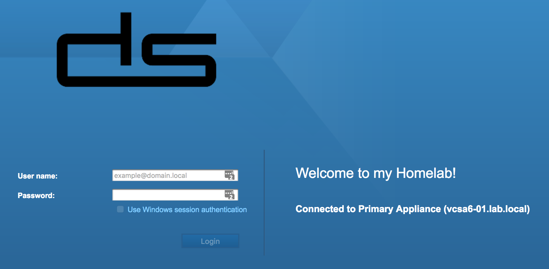 Functional Branding of vSphere Web Client Logon… | vAddicted