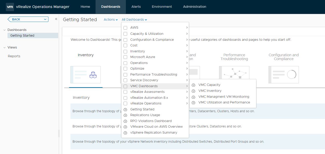 vRealize Operations dashboards to monitor… – virtual graveyard