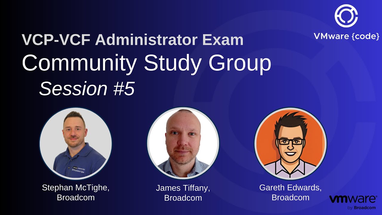 VCP-VCF Administrator Exam Community Study… – vConnect-IT
