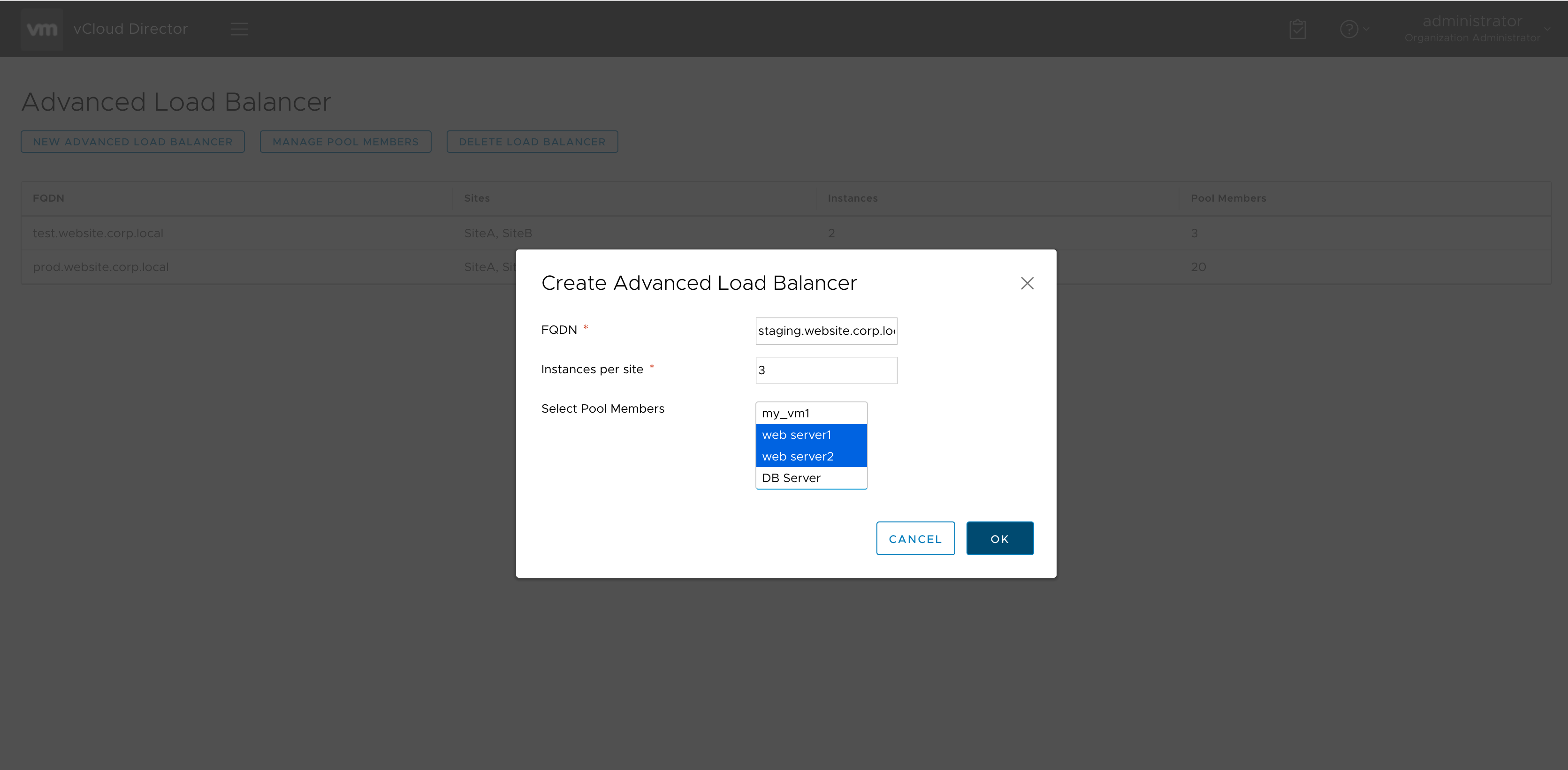 vCloud Director 9.x Advanced Load Balancing… – Welcome to Info Tech Layer
