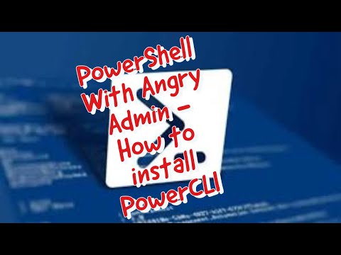 How to install PowerCLI module in PowerShell – virtual graveyard