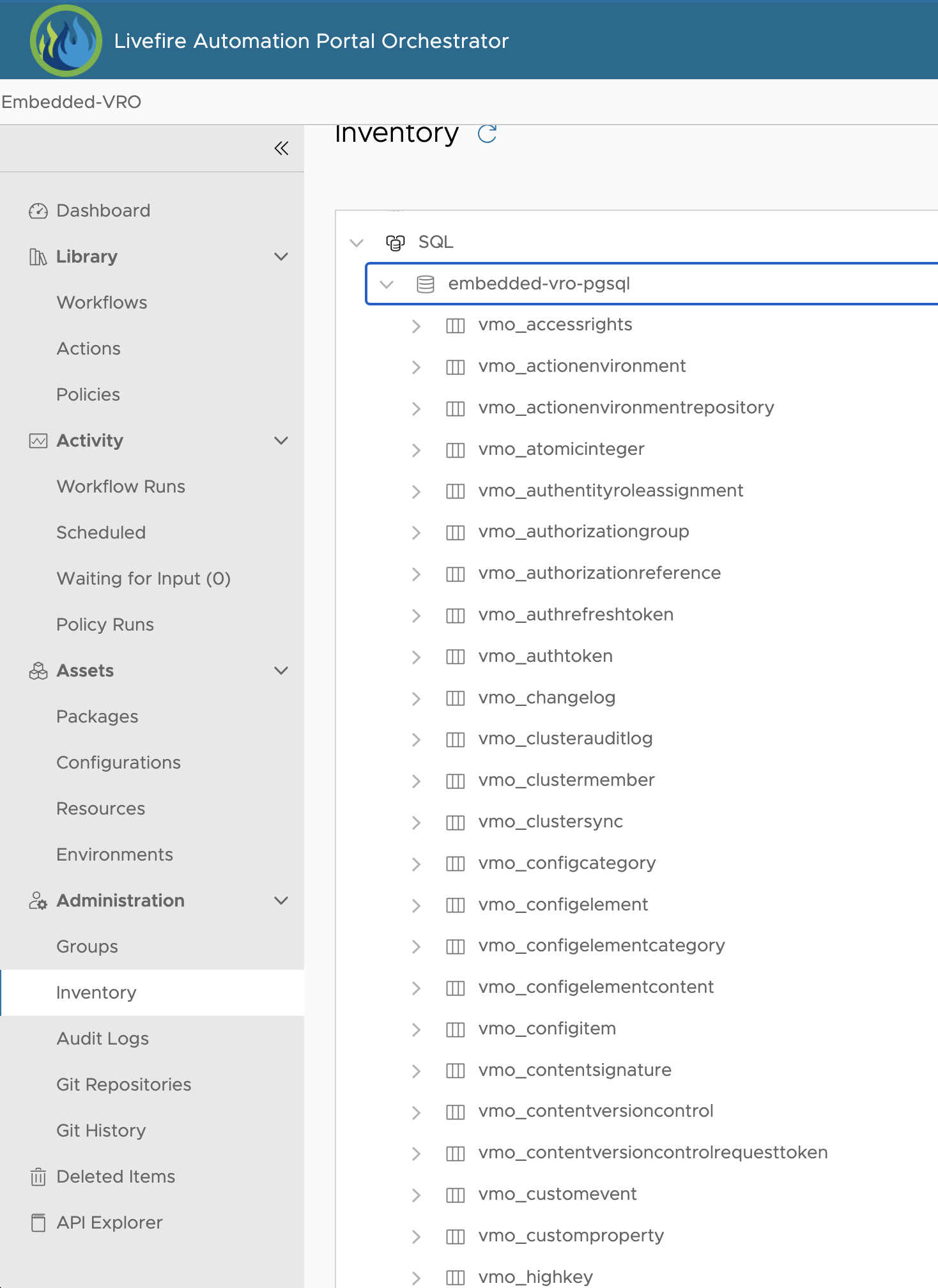 How I accessed embedded Aria Orchestrator… – virtual graveyard How I accessed embedded Aria Orchestrator… – virtual graveyard