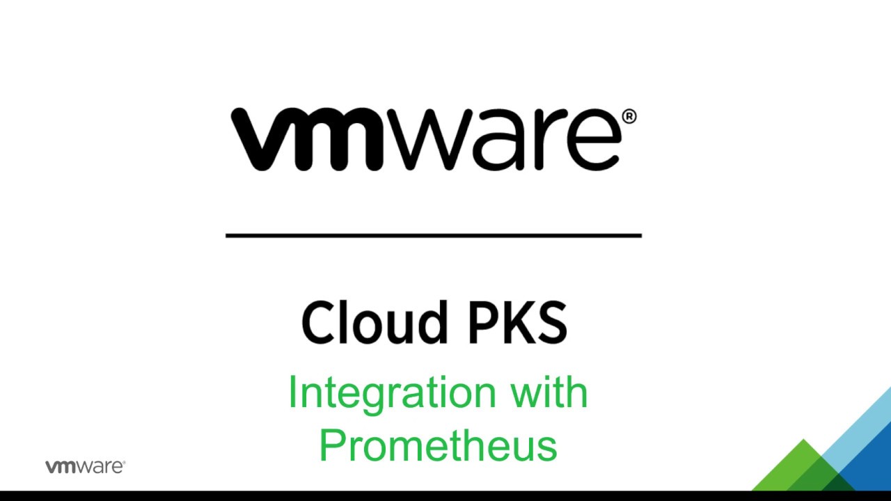 VMware Cloud PKS Integration with Prometheus Demo | virtualsheng.com | @virtualsheng