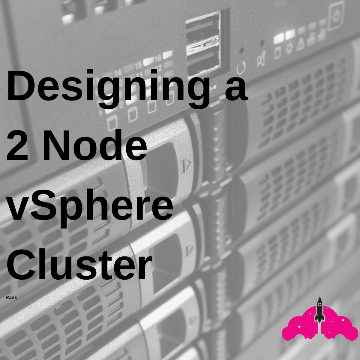 Designing a 2 Node VMware Cluster | JPerformer_blog_site